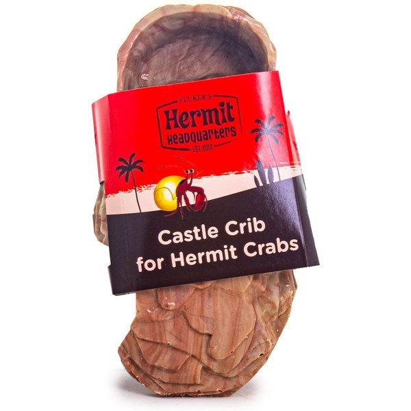 FLUKER'S Hermit Headquarters Castle Crib Reptile Hideout - Chewy.com
