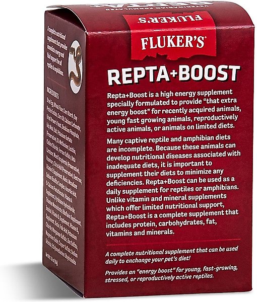 FLUKER'S Repta Boost Insectivore/Carnivore High Amp Boost Reptile ...
