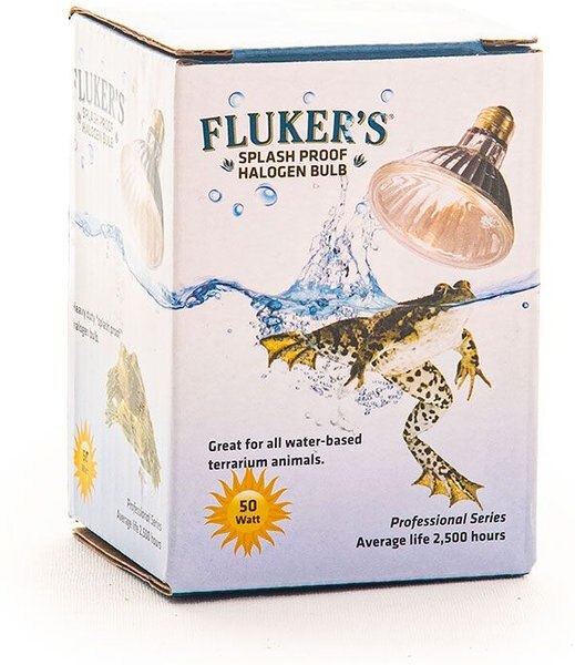 FLUKER'S Splash Proof Halogen Reptile Bulb, 50-watt - Chewy.com