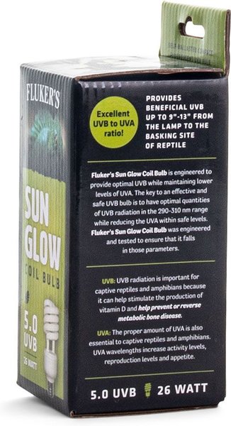 FLUKER'S Sun Glow Coil Tropical Reptile Bulb, 26-watt - Chewy.com