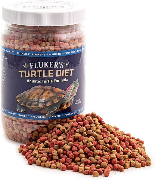 FLUKER'S Turtle Diet Aquatic Turtle Food, 15-oz jar - Chewy.com