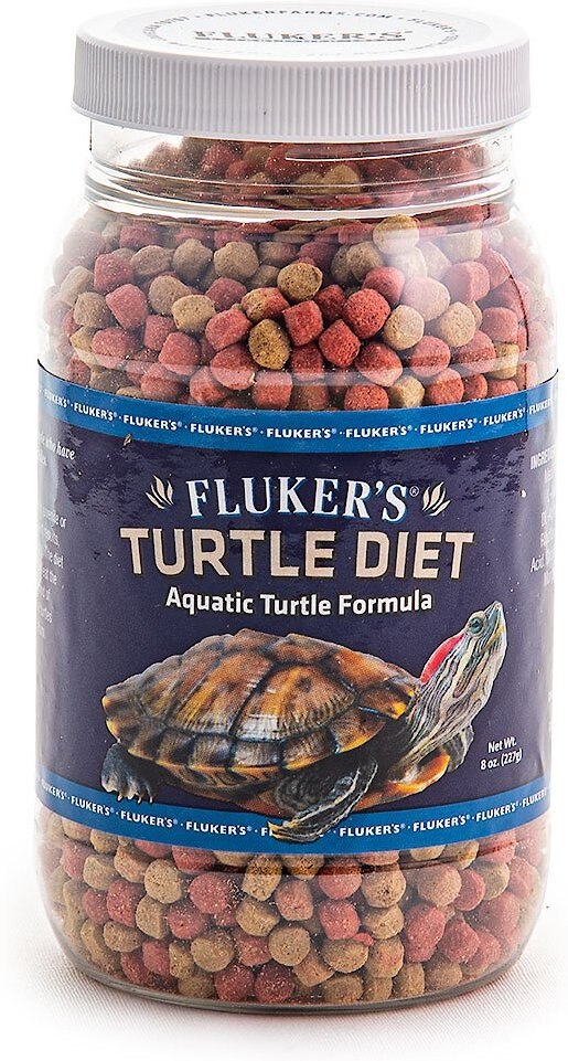 FLUKER'S Turtle Diet Aquatic Turtle Food, 8-oz jar - Chewy.com