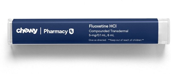FLUOXETINE HCL COMPOUNDED Transdermal for Cats, 5-mg/0.1 mL, 6 mL, 2 ...