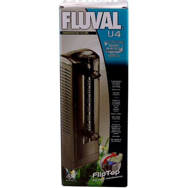 FLUVAL Aquarium Underwater Filter, 34-65 gal - Chewy.com