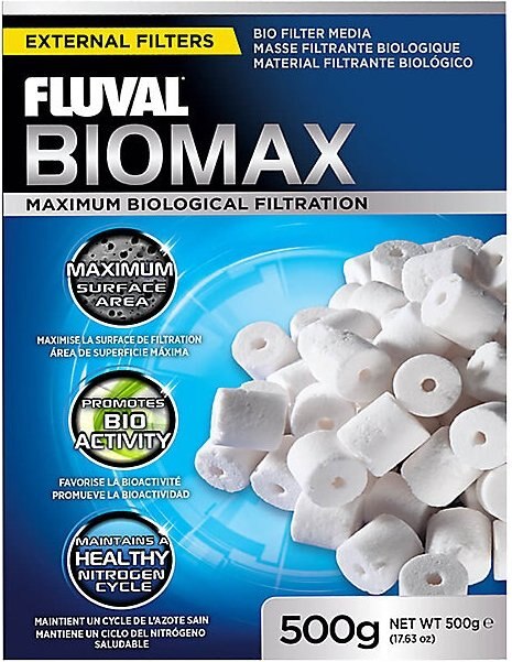 FLUVAL Biomax Bio Rings Filter Media, 17.6-oz - Chewy.com