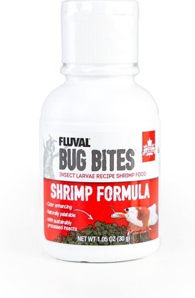 FLUVAL Fl Bug Bites Shrimp Formula Shrimp Food, 1.05-oz - Chewy.com