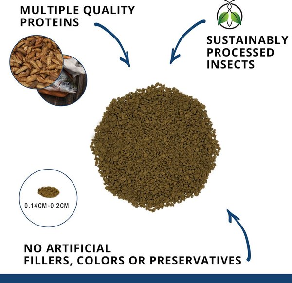 FLUVAL Fl Bug Bites Tropical Freshwater Formula Medium & Large Granules ...