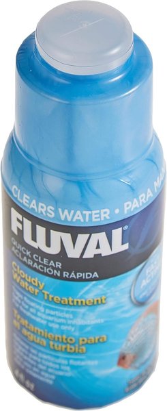FLUVAL Quick Clear Cloudy Water Treatment, 4-oz bottle - Chewy.com