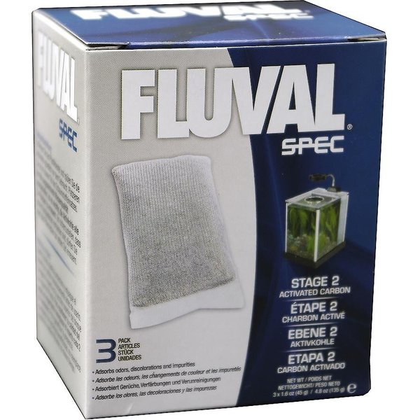 FLUVAL Spec Carbon Bags Filter Media, 6 count - Chewy.com