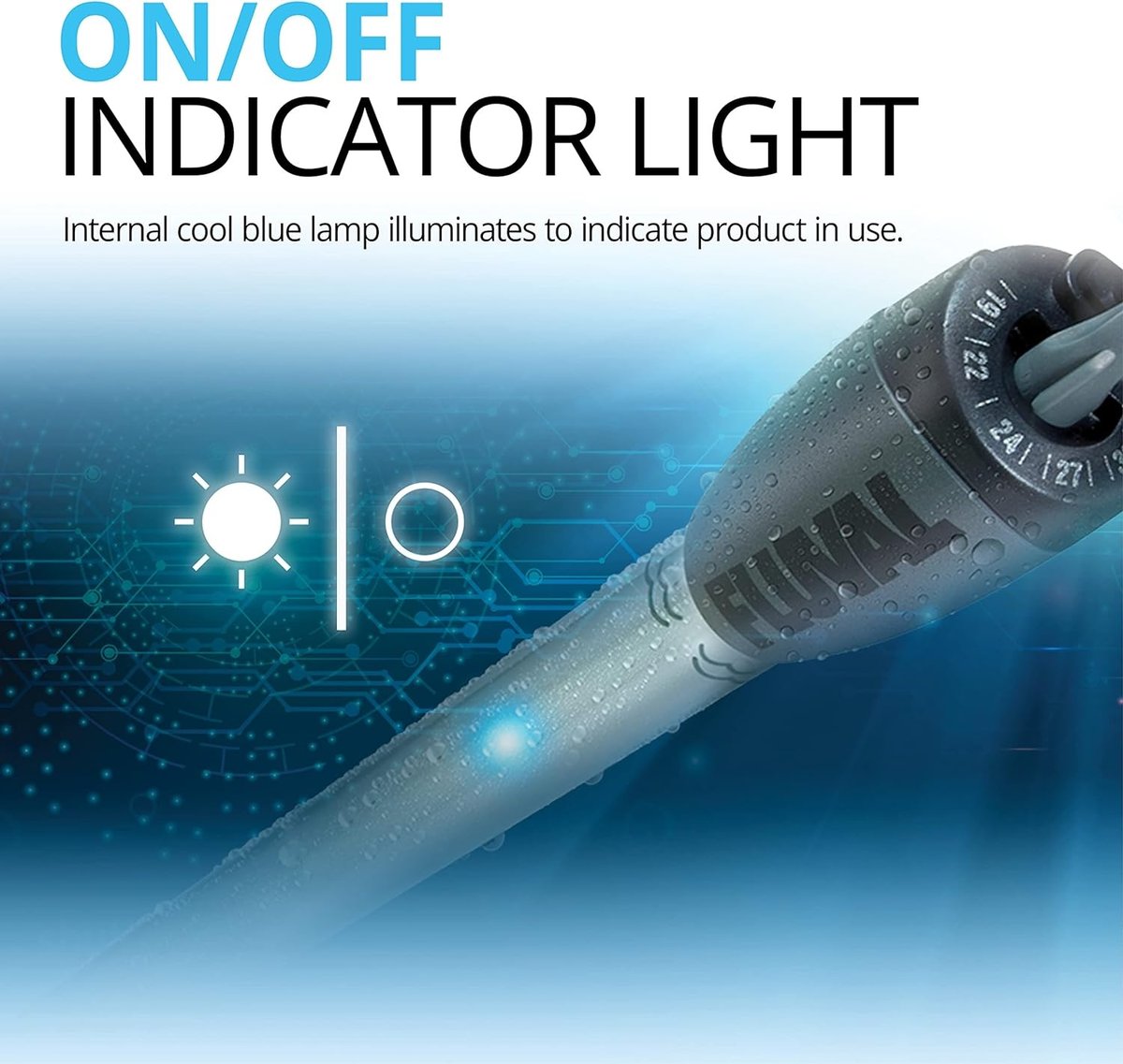 FLUVAL Submersible Glass Aquarium Heater, 50-watt - Chewy.com