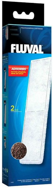 FLUVAL U3 Poly/Carbon Underwater Filter Media, 2 count - Chewy.com
