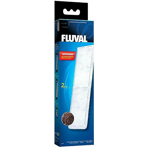 FLUVAL U3 Poly/Carbon Underwater Filter Media, 2 count - Chewy.com