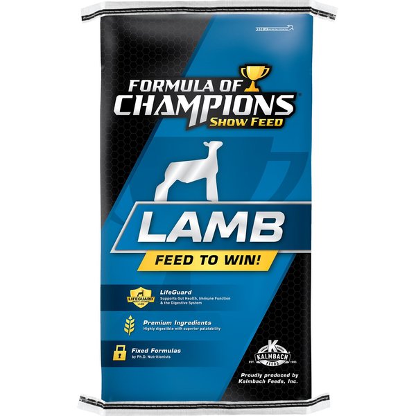 HIGH NOON FEEDS Show Lamb Medicated Feed, 50-lbs bag - Chewy.com