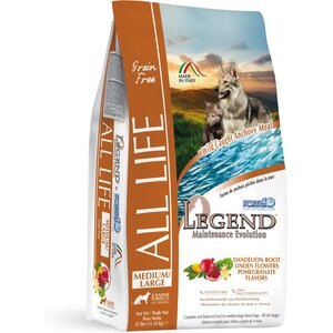 Discontinued - FORZA10 Nutraceutic Legend Skin Grain-Free Wild Caught Anchovy Dry Dog Food, 25 ...