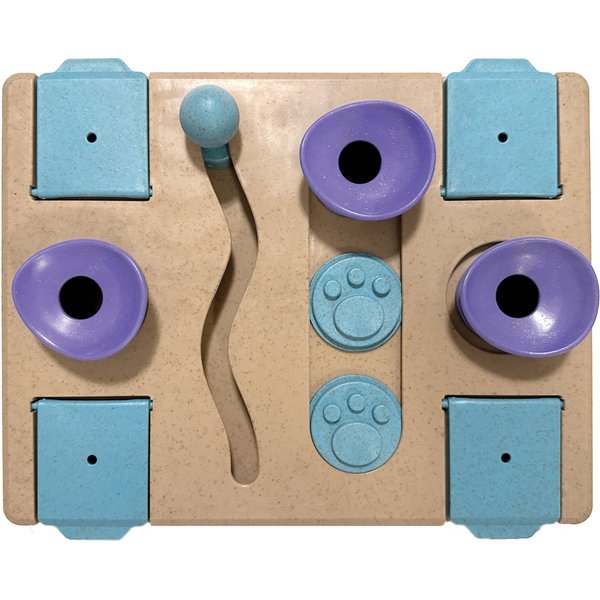 WOOF Pupsicle Power Chewer Refillable Dog Treat Dispenser Toy, Small ...