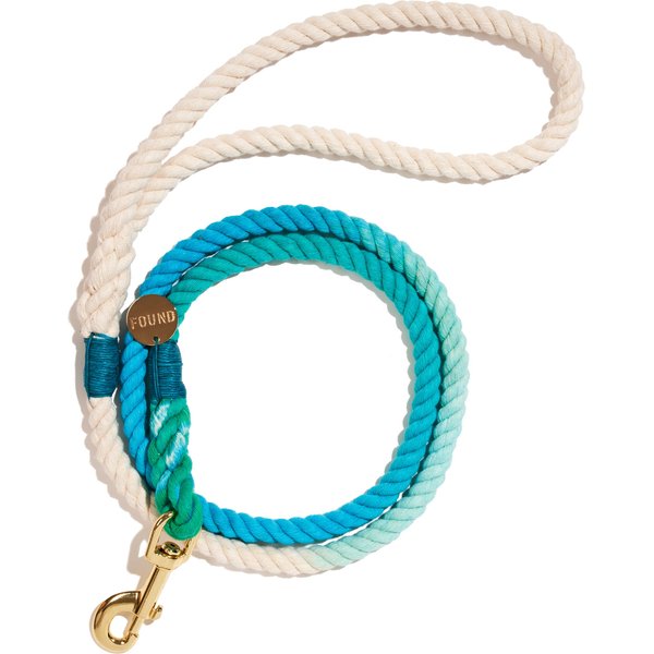 MENDOTA PRODUCTS Large Snap Confetti Rope Dog Leash, Night Viz Blue, 6 ...