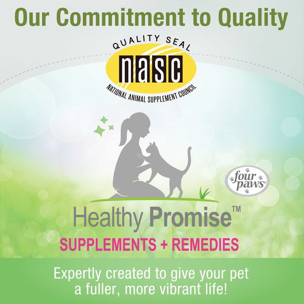 FOUR PAWS Healthy Promise Multivitamin Soft Chews Cat Supplement, 120 ...