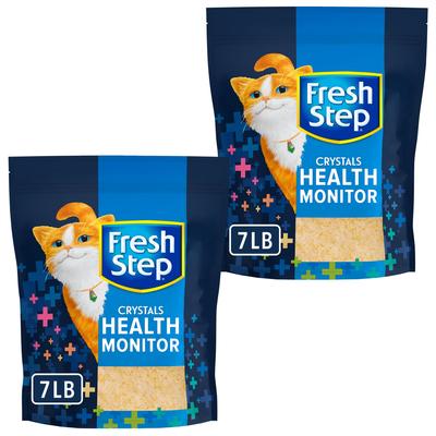 Discontinued - FRESH STEP Crystals Health Monitor Unscented Cat Litter ...