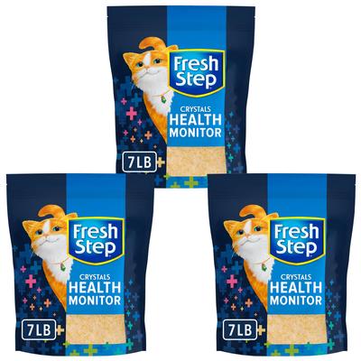 Discontinued - FRESH STEP Crystals Health Monitor Unscented Cat Litter ...