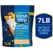 FRESH STEP Crystals Health Monitor Unscented Cat Litter, 7-lb - Chewy.com