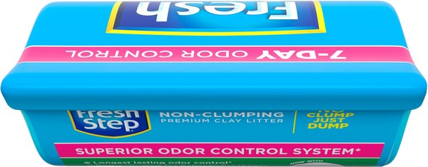 FRESH STEP Premium Scented Non-Clumping Cat Litter, 14-lb - Chewy.com