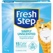 FRESH STEP Simply Unscented Clumping Clay Cat Litter, 25-lb box - Chewy.com