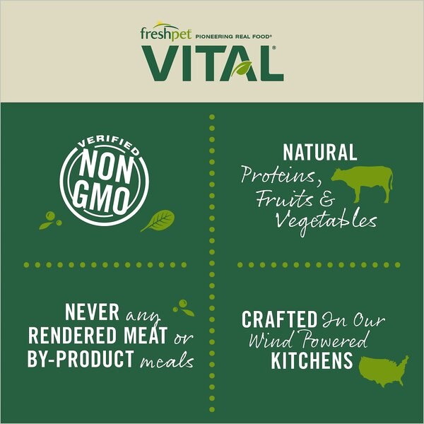 FRESHPET Vital Chicken Recipe Grain-Free Small Breed Fresh Dog Food, 1 ...