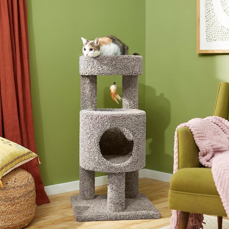 SOLID WOOD CAT TREES & CONDOS (Free Shipping) | Chewy