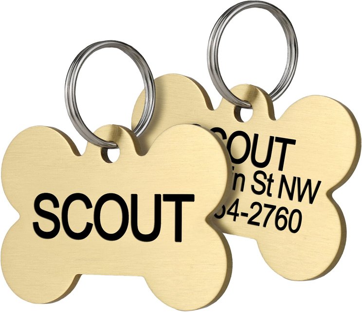 PERSONALIZED METAL DOG TAGS (Free Shipping) | Chewy