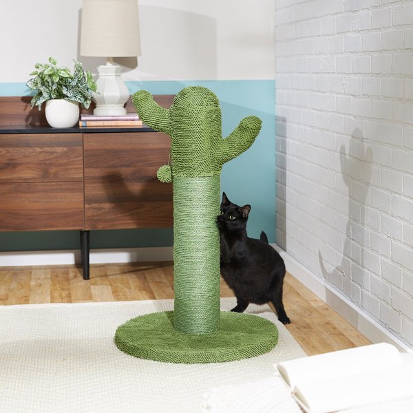 FRISCO Cactus Cat Scratching Post, 31-in - Chewy.com