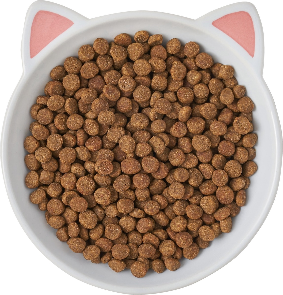 Discontinued - FRISCO Cat Face Non-skid Ceramic Cat Dish, White, 0.5 ...