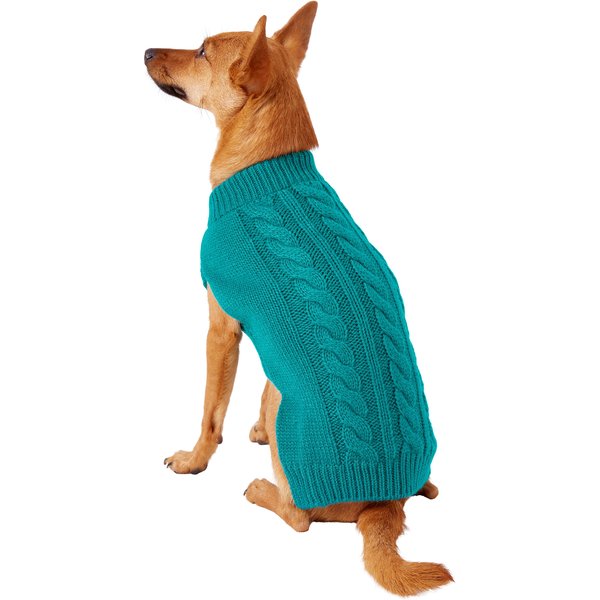 Out of Stock - PET LIFE Swivel-Swirl Heavy Cable Knitted Dog Sweater ...