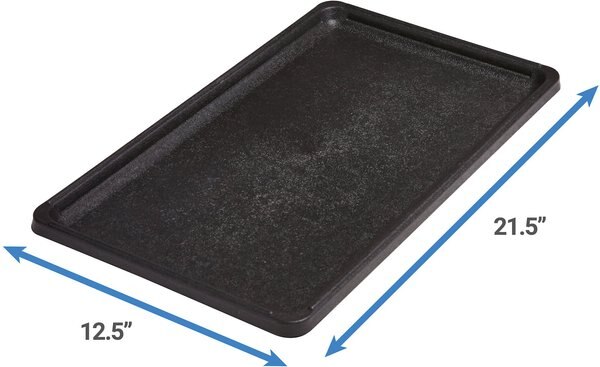 FRISCO Dog Crate Replacement Pan for Heavy Duty Crate, 21.5- in L x 12. ...