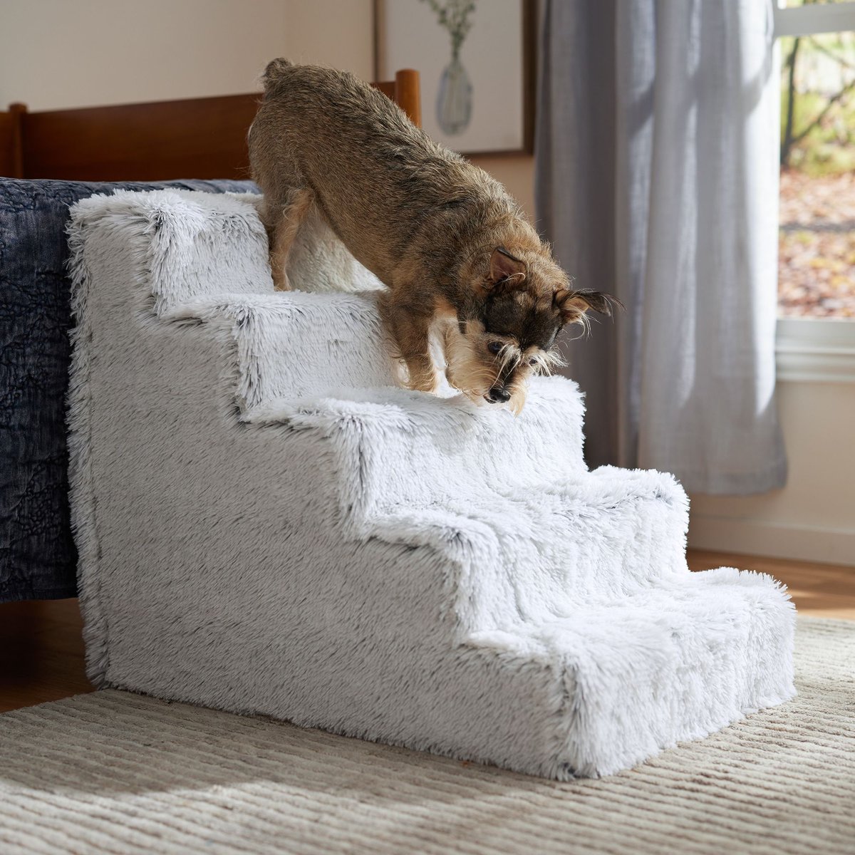 FRISCO Foam Step, Silver, 5-step - Chewy.com