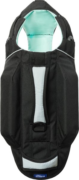 FRISCO Full Coverage Dog Life Jacket, Blue/Black, Medium - Chewy.com