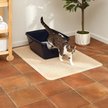 FRISCO Rectangular Cat Litter Mat, Beige, X-Large - Chewy.com