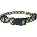 FRISCO Rugged Reflective Rope Dog Collar, Red, 20 to 22-in neck, 1-in ...