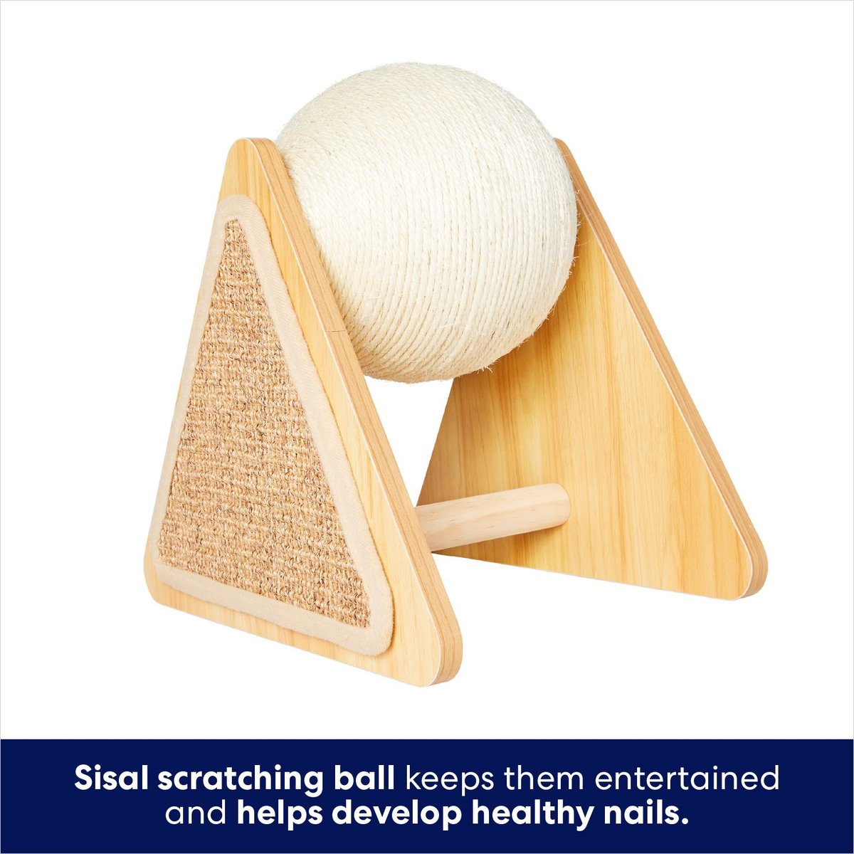 FRISCO Sisal Ball 13.5" Cat Scratching Post - Chewy.com