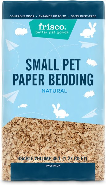 FRISCO Small Animal Bedding, Natural, 2 pack, 72-L Total - Chewy.com