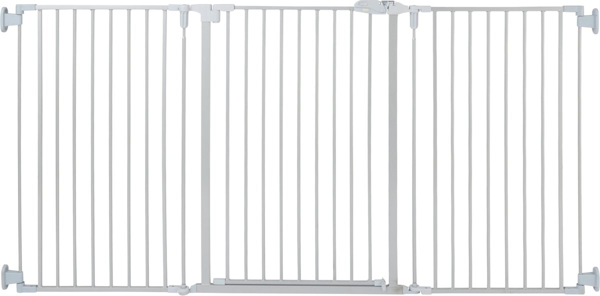 FRISCO Steel 3-Panel Configurable Gate, 41-in Height, Gray - Chewy.com
