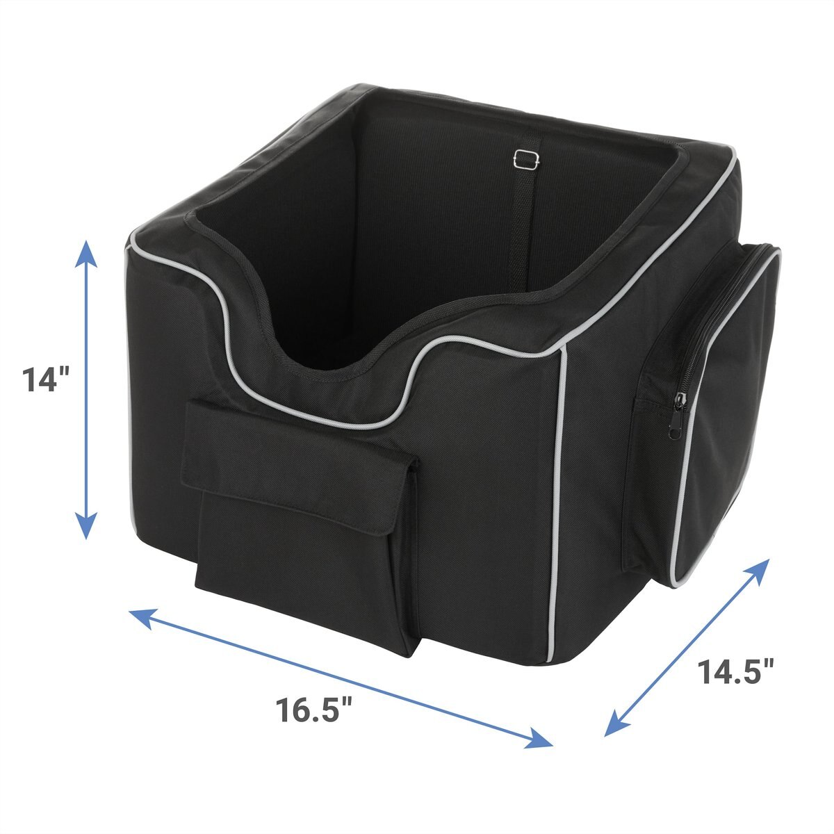 FRISCO Travel Dog Bucket Booster Seat, Black, Regular - Chewy.com