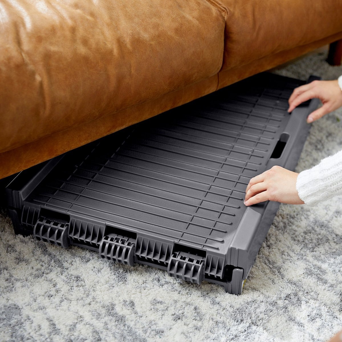 FRISCO Tri-Fold Travel Dog Car Ramp, Dark Charcoal - Chewy.com