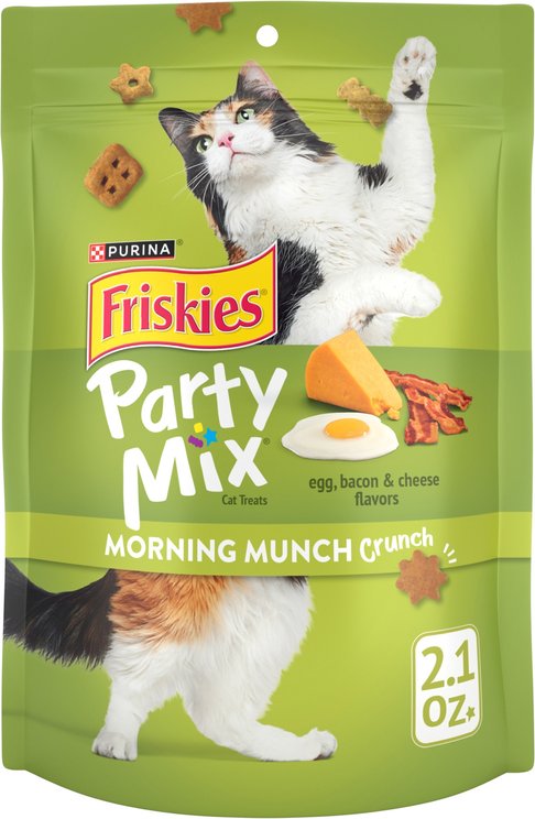 Friskies Party Mix Cat Treats - Free shipping | Chewy