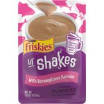 FRISKIES Pureed Topper Lil Shakes with Scrumptious Salmon Cat Food, 1. ...