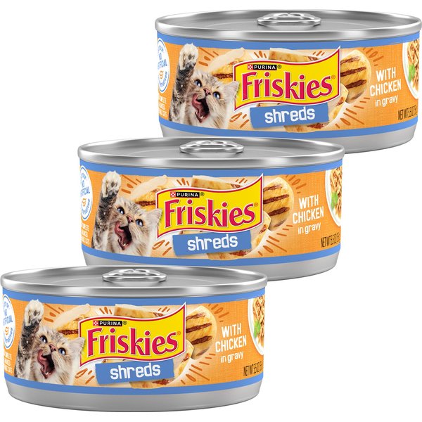 FRISKIES Classic Pate Mixed Grill Canned Cat Food, 5.5-oz can, bundle ...