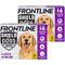 FRONTLINE SHIELD Flea & Tick Treatment for Large Dogs, 41 - 80 lbs, 12 ...
