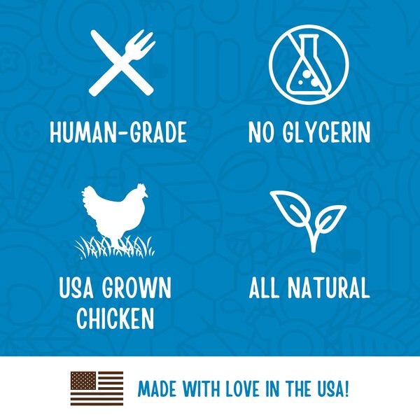 FULL MOON Chicken Fillets Grain-Free Dog Treats, 3-lb bag - Chewy.com