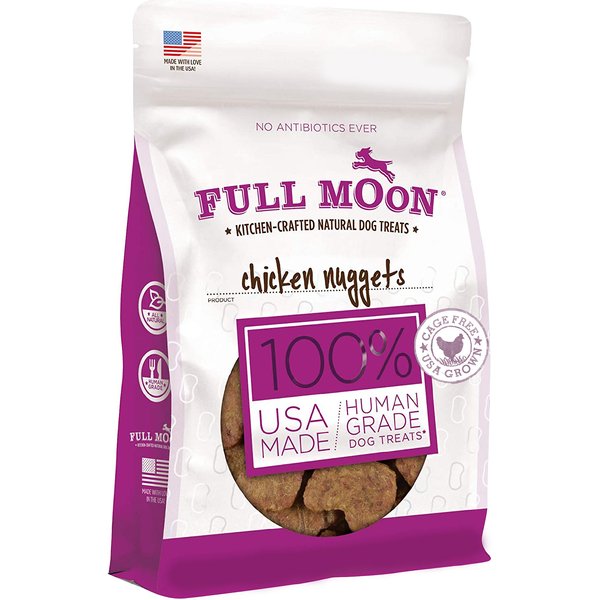 Out of Stock - FULL MOON Chicken Strips Grain-Free Dog Treats, 6-oz bag ...