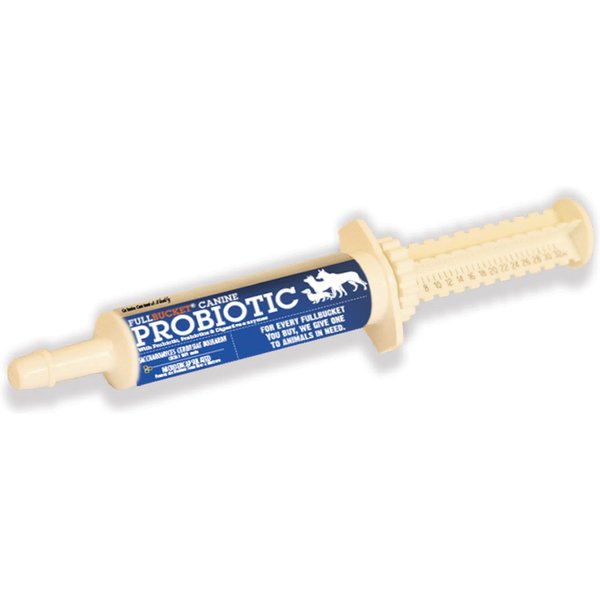 FULLBUCKET HEALTH Canine Probiotic Paste Supplement for Dogs, 1 count ...