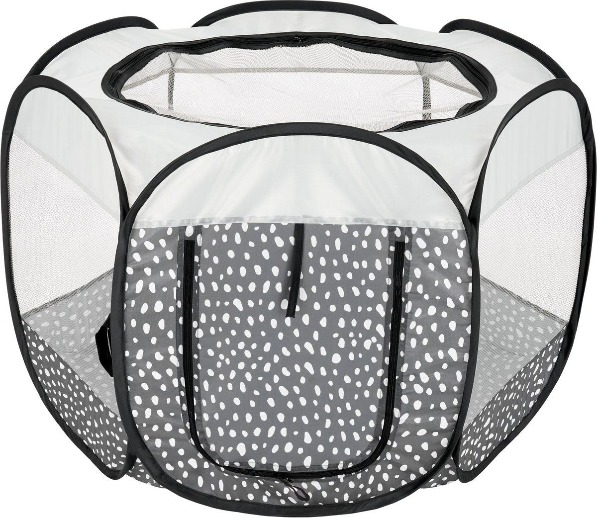 Temporarily Unavailable - FURHAVEN Soft-Sided Dog & Cat Playpen, Gray ...